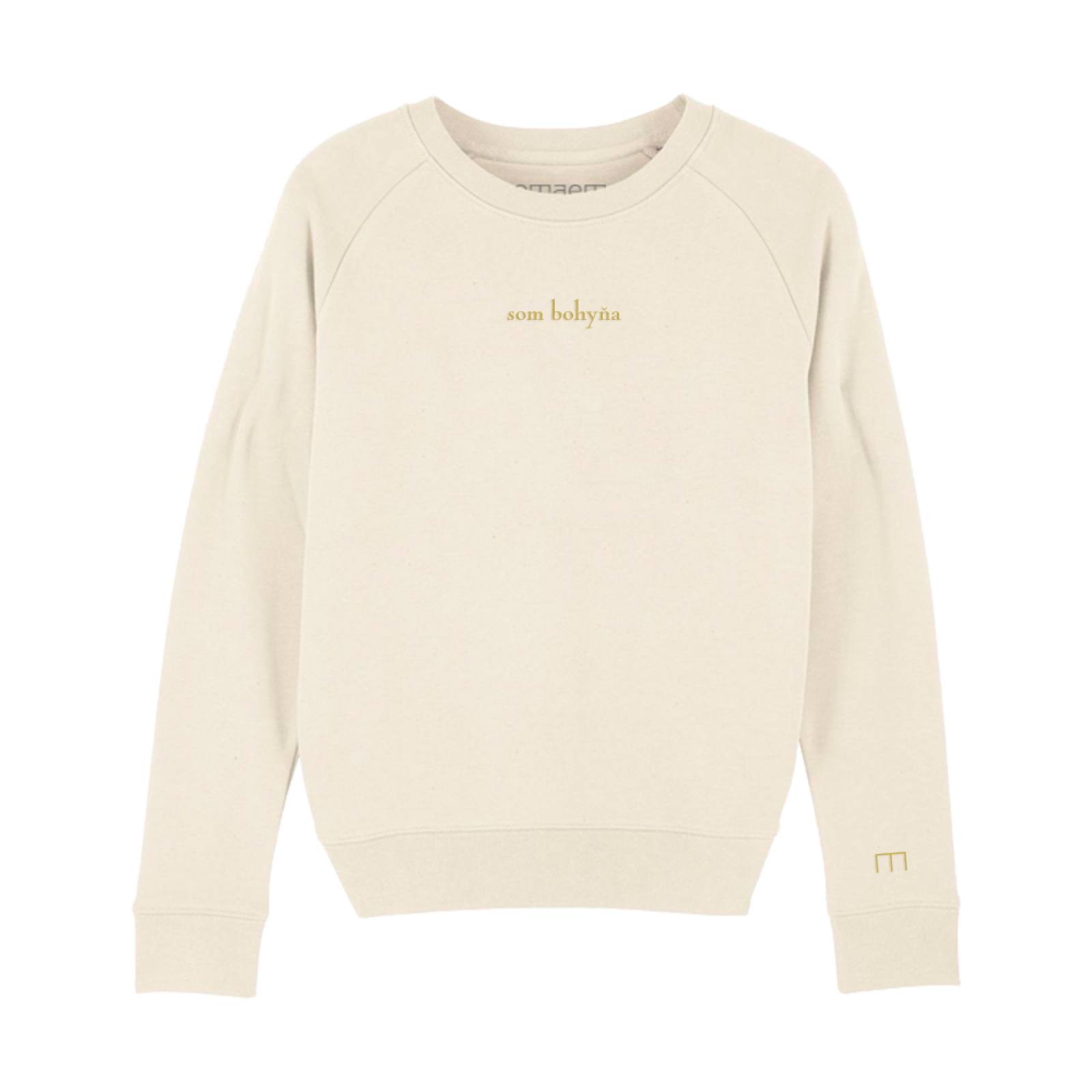 Som bohyňa s metalickou výšivkou - MERCH