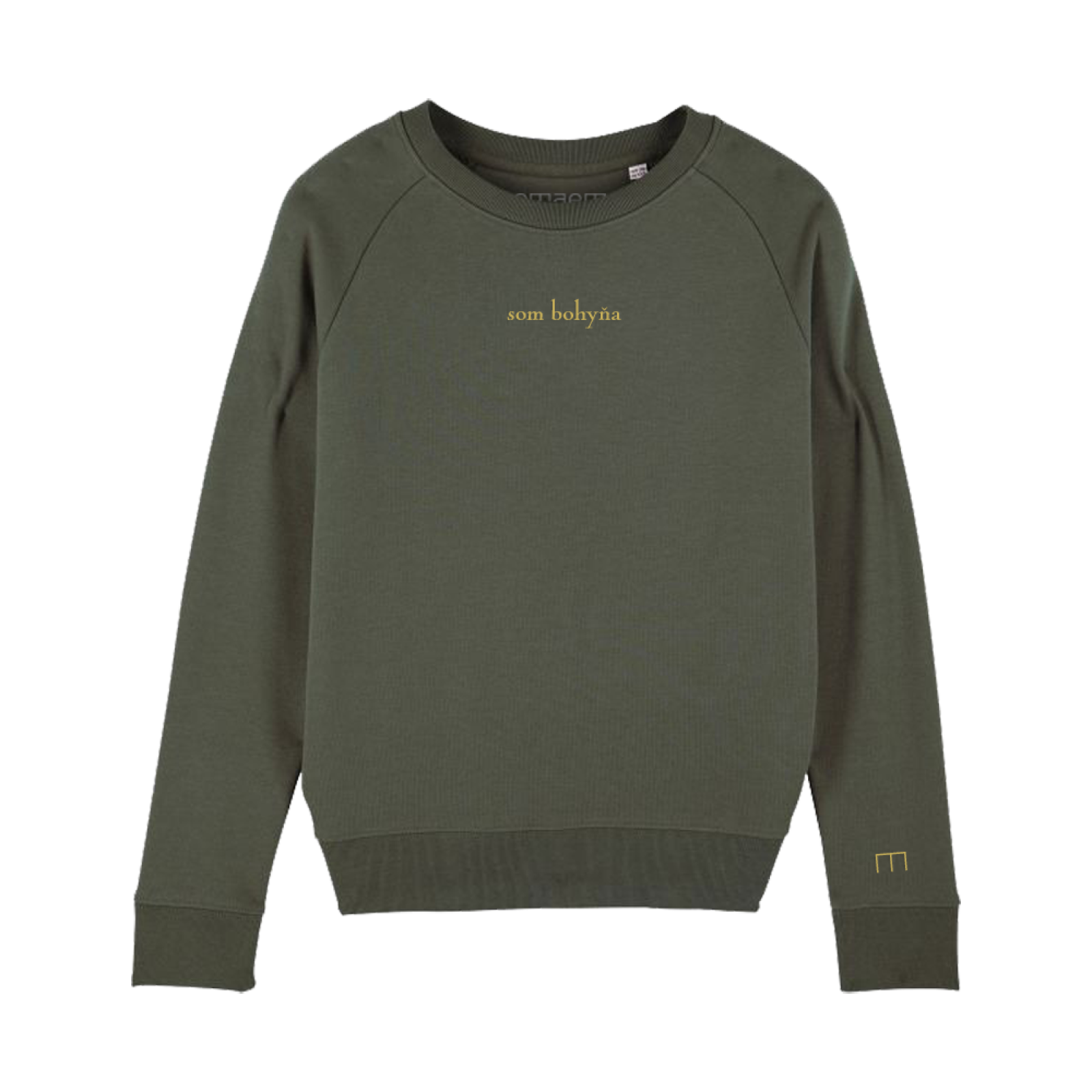 Som bohyňa s metalickou výšivkou - MERCH